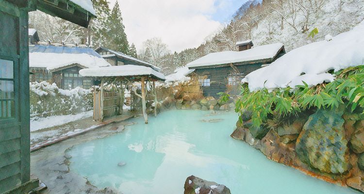 8 khu tắm suối nước nóng tuyệt nhất vùng Tohoku | tsunagu Japan